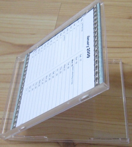 Desk Calendar, Printables